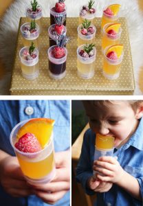 New Year's Eve Treat: Sparkling Jello Push Pops - Modern Parents Messy Kids