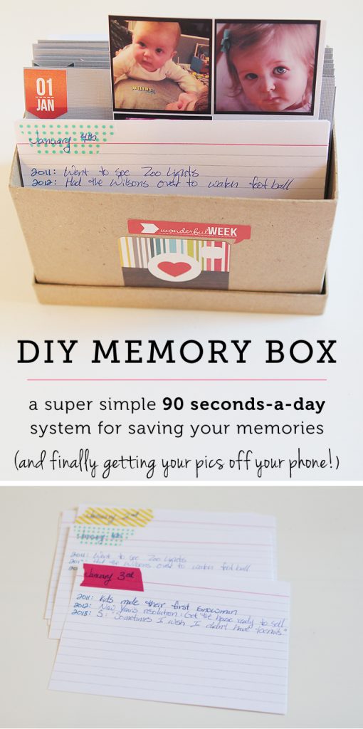 My Simple Plan for Saving Our Memories This Year - Modern Parents Messy ...