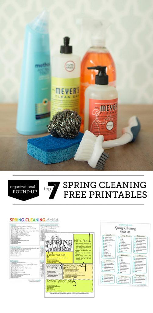 Spring Cleaning: Free 4-Week Printable Plan - Modern Parents Messy Kids