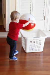10 Brilliant Indoor Play Ideas Using a Beach Ball - Modern Parents ...
