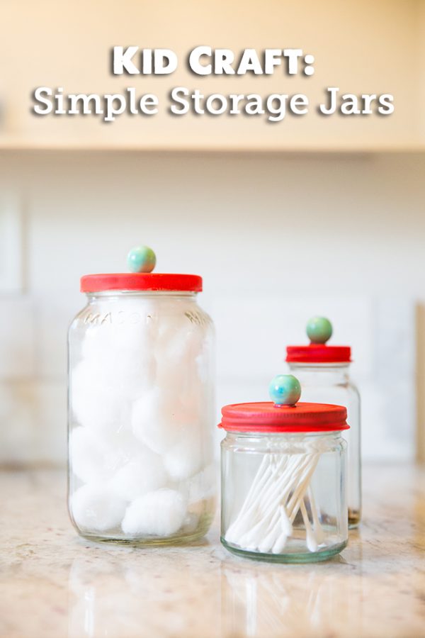 Project Organize Your ENTIRE Life: Cheerful DIY Storage Jars - Modern ...
